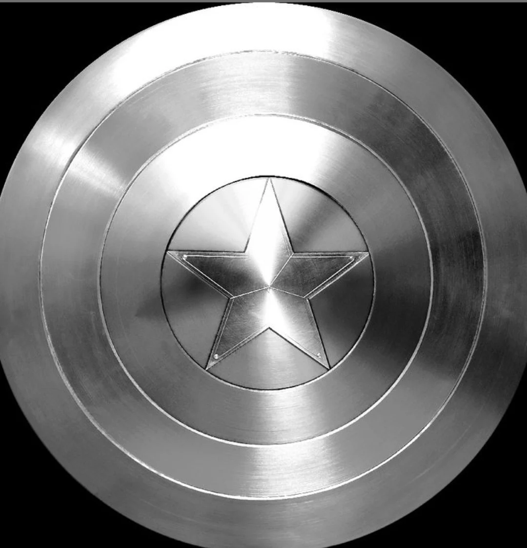 Captain America Shield - Collectible Metal Armour Toy