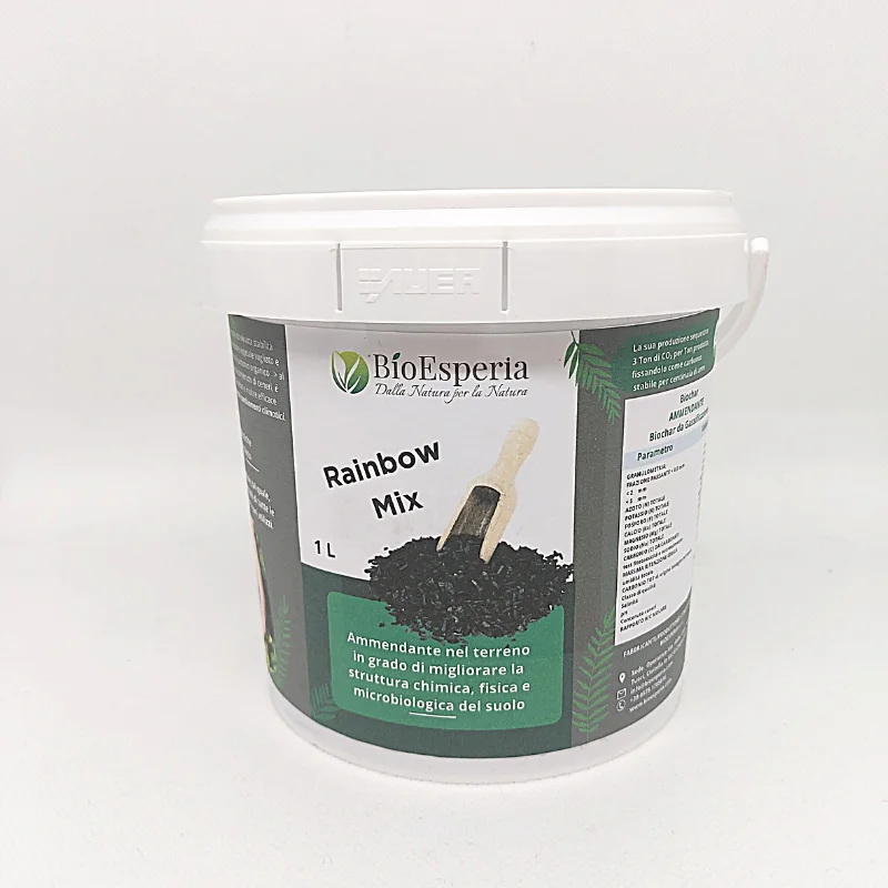 Agriculture Organic Soil Improver Rainbow Mix Biochar Mixed Sizes ...