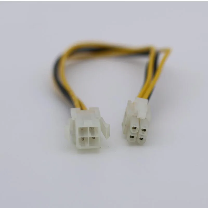 ATX Plug CPU Power Adapter Cable 4-Pin ATX Male to 4-Pin ATX Female 12V ...