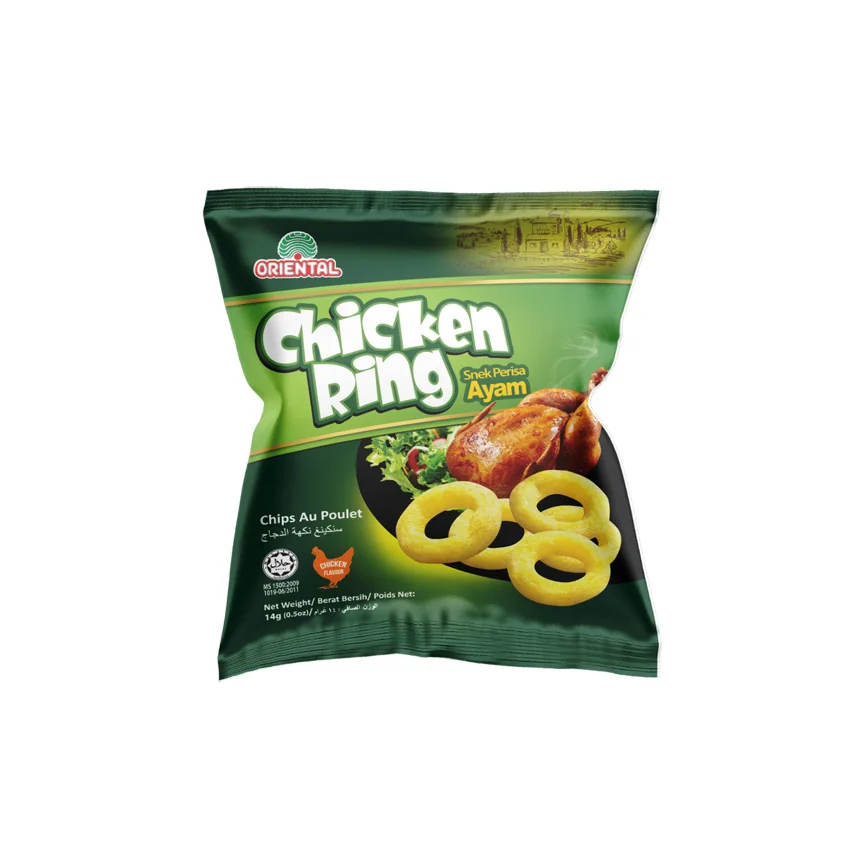 Chicken Ring Chips Au Poulet Snek Perisa Ayam 14g X 8 X 30 - Buy ...