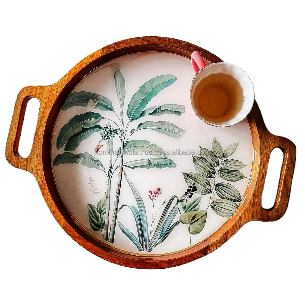 High Quality Wooden Custom Square Sticker Printed Wood Crafts Food ...