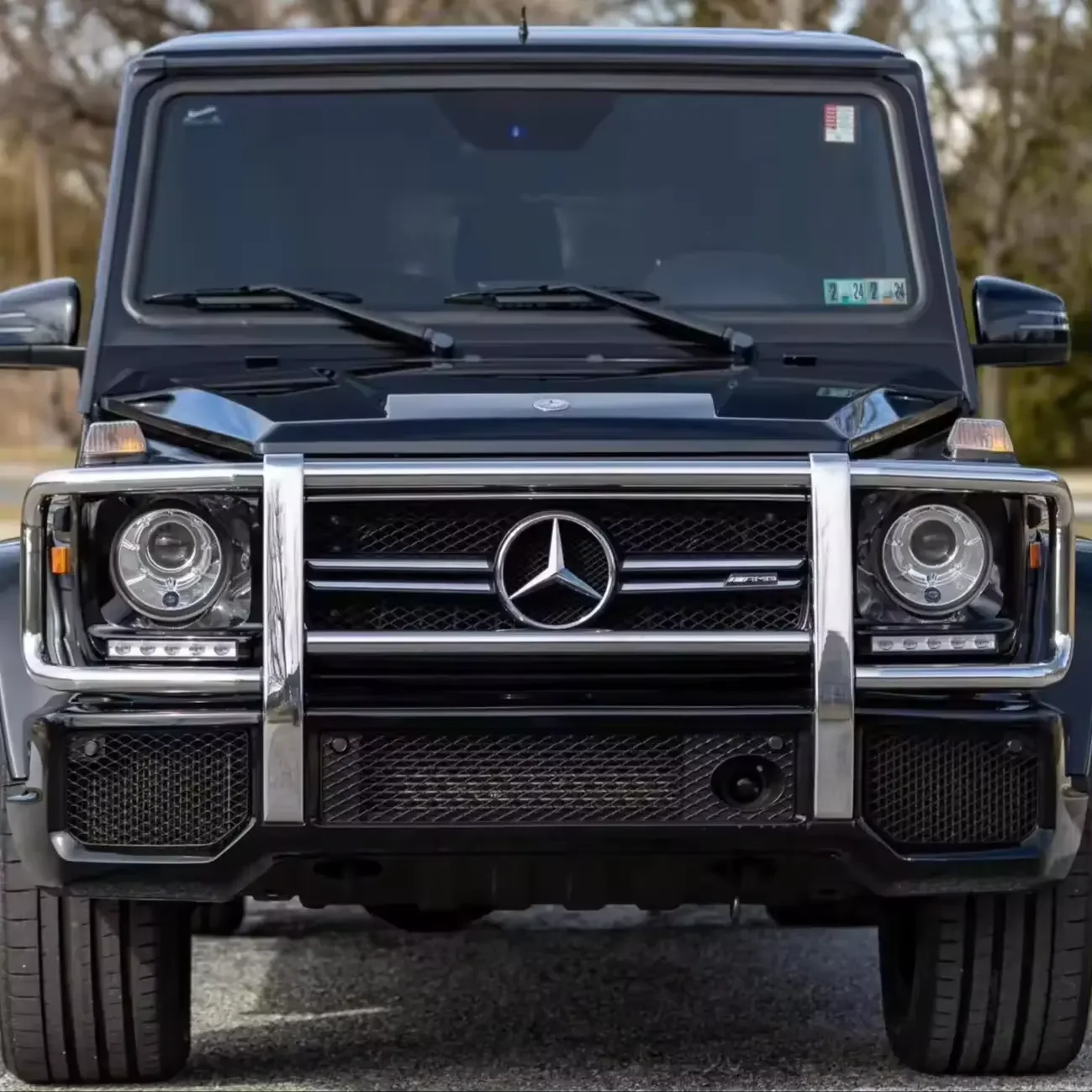 Neatly Used 2015 Merc-edess-Benz G63 AMG 536-hp Twin-Turbo V8 4WD ...