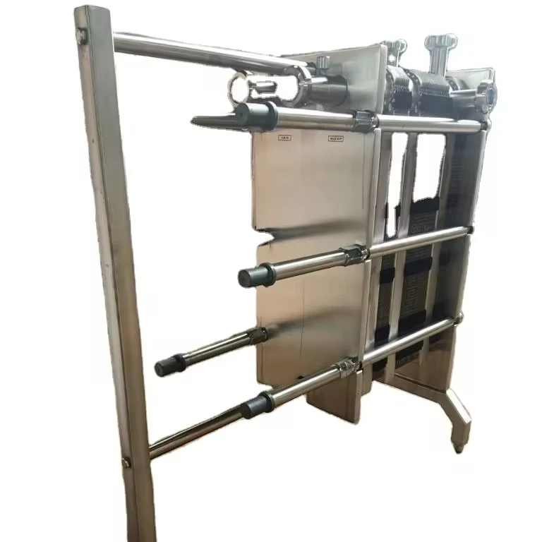 Double Stage Ice Cream Mix Phe - 1000 Lph Chilling Equipment For ...