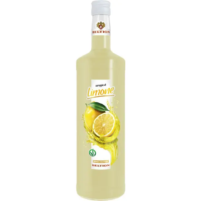 Premium Italian Lemon Syrup 1000 Ml Veganok Certified To Be Diluted For ...