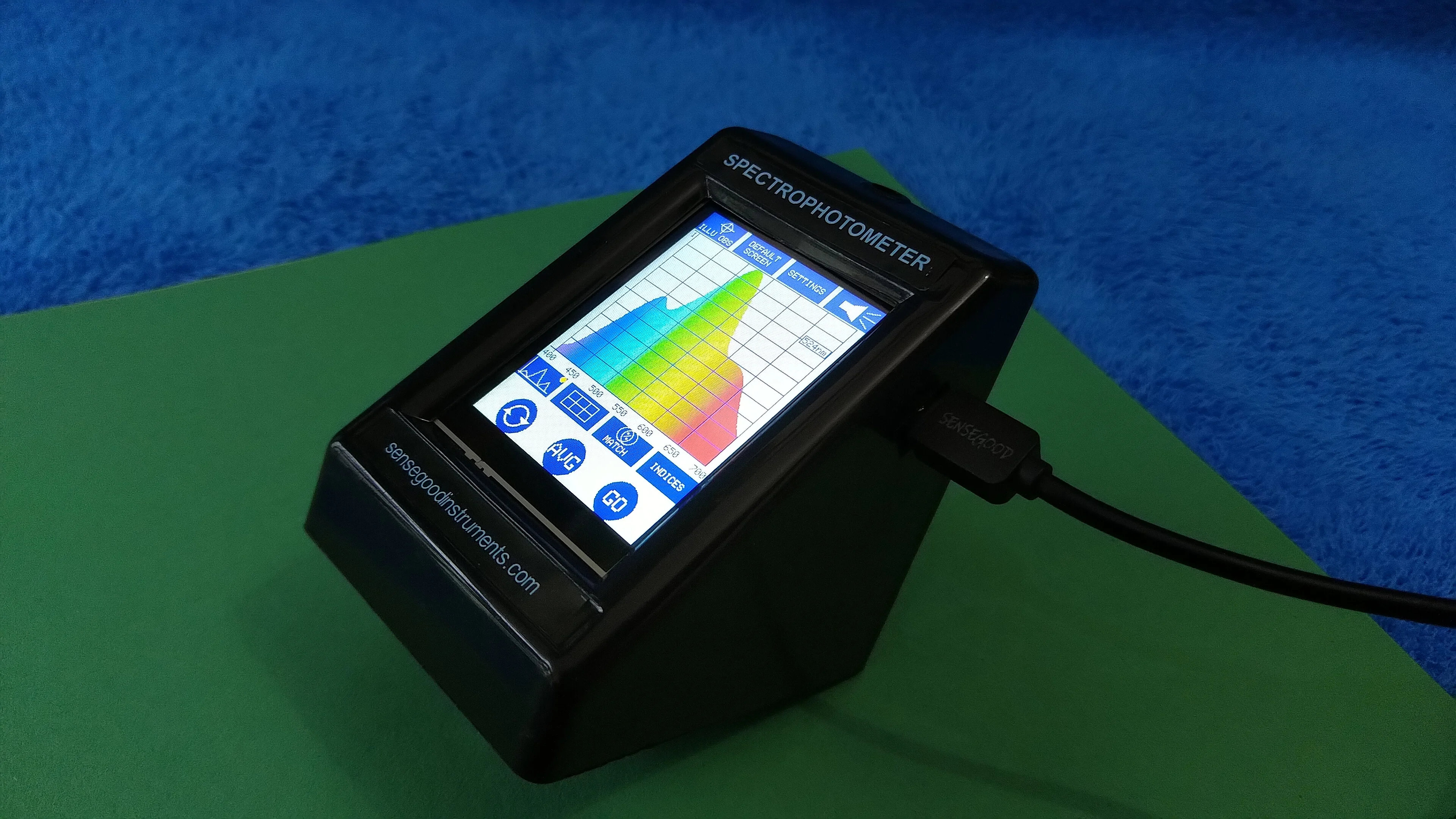 Color Reader Color Croma Meter spectrophotometer for color measurement ...