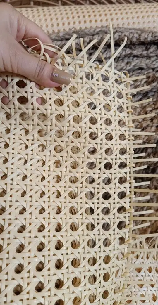 Top selling products Rattan webbing roll - Skin and Polished Mesh ...