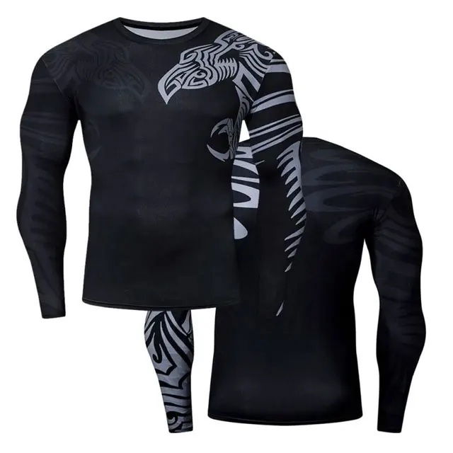 Custom Made Design Your Own Sublimated Rash Guards Long Sleeve Rash ...