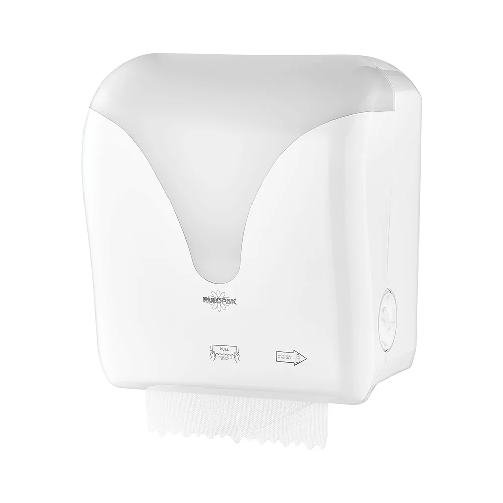 Elite Autocut Paper Towel Dispenser (white) Wall Mount Holder Auto Cut ...
