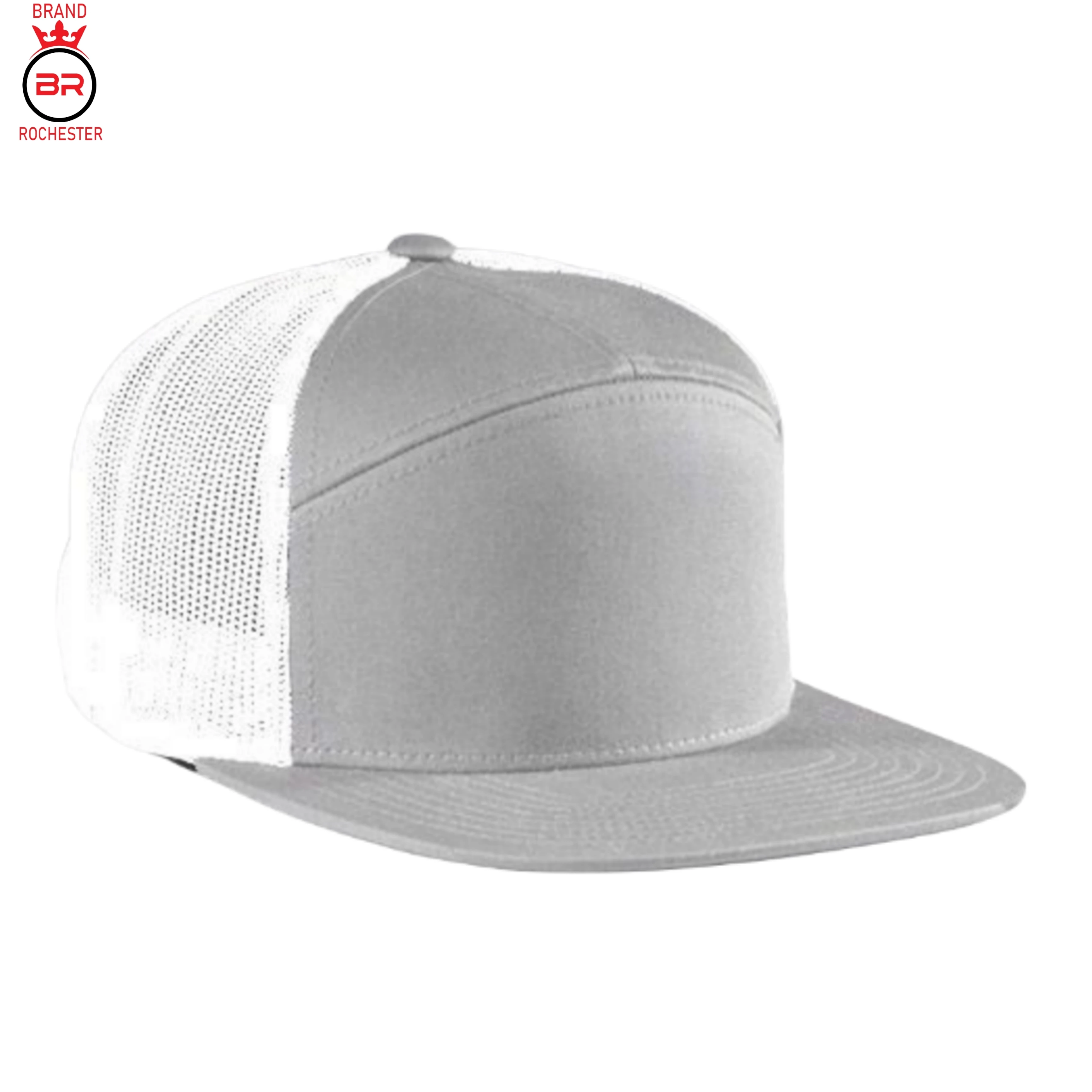 New Custom 7 Panel Trucker Cap Mesh Trucker Cap Your Own Embroidery ...