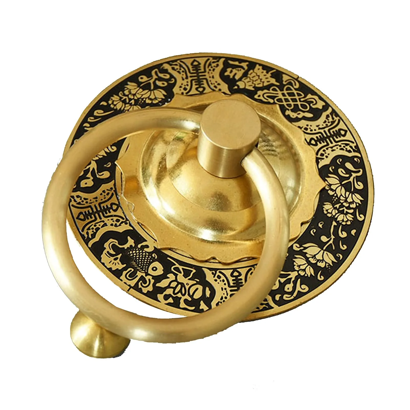 Metal Brass Door Knocker Door Window & Accessories Solid Hexagon Design ...