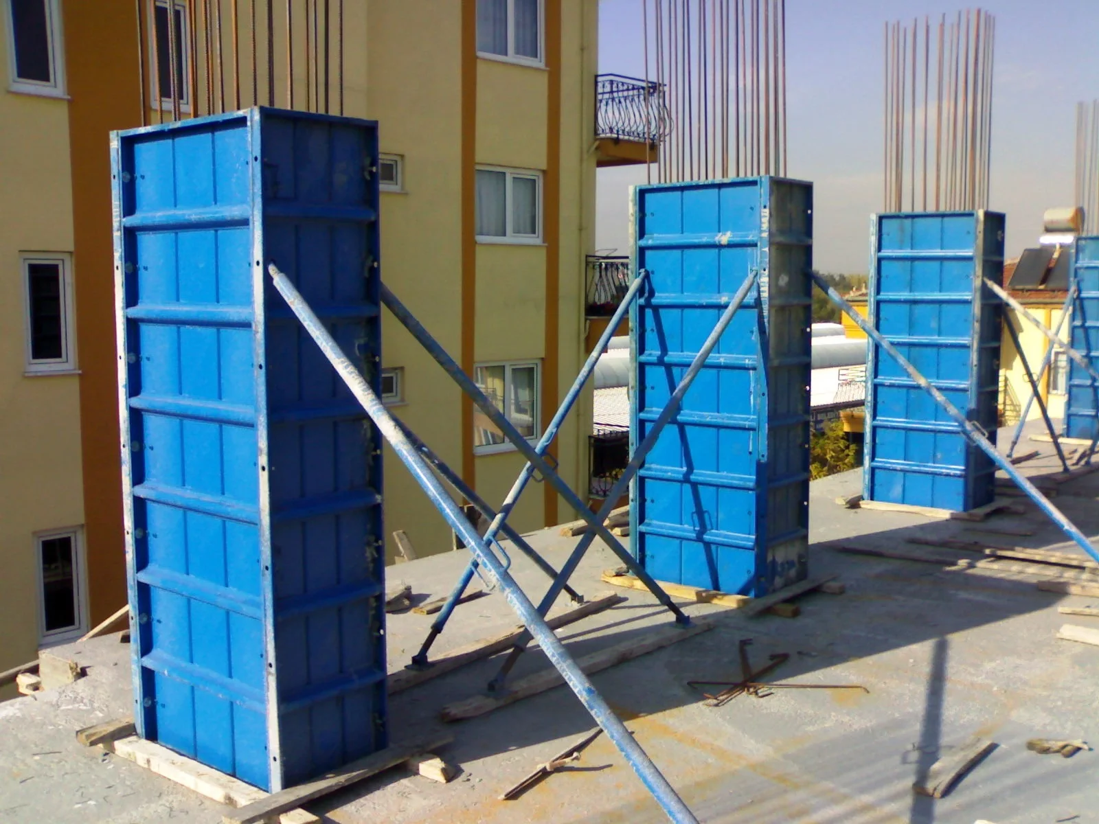 Column Footing Moulds Reusable Polyester Fyberglass Aluminium Steel ...