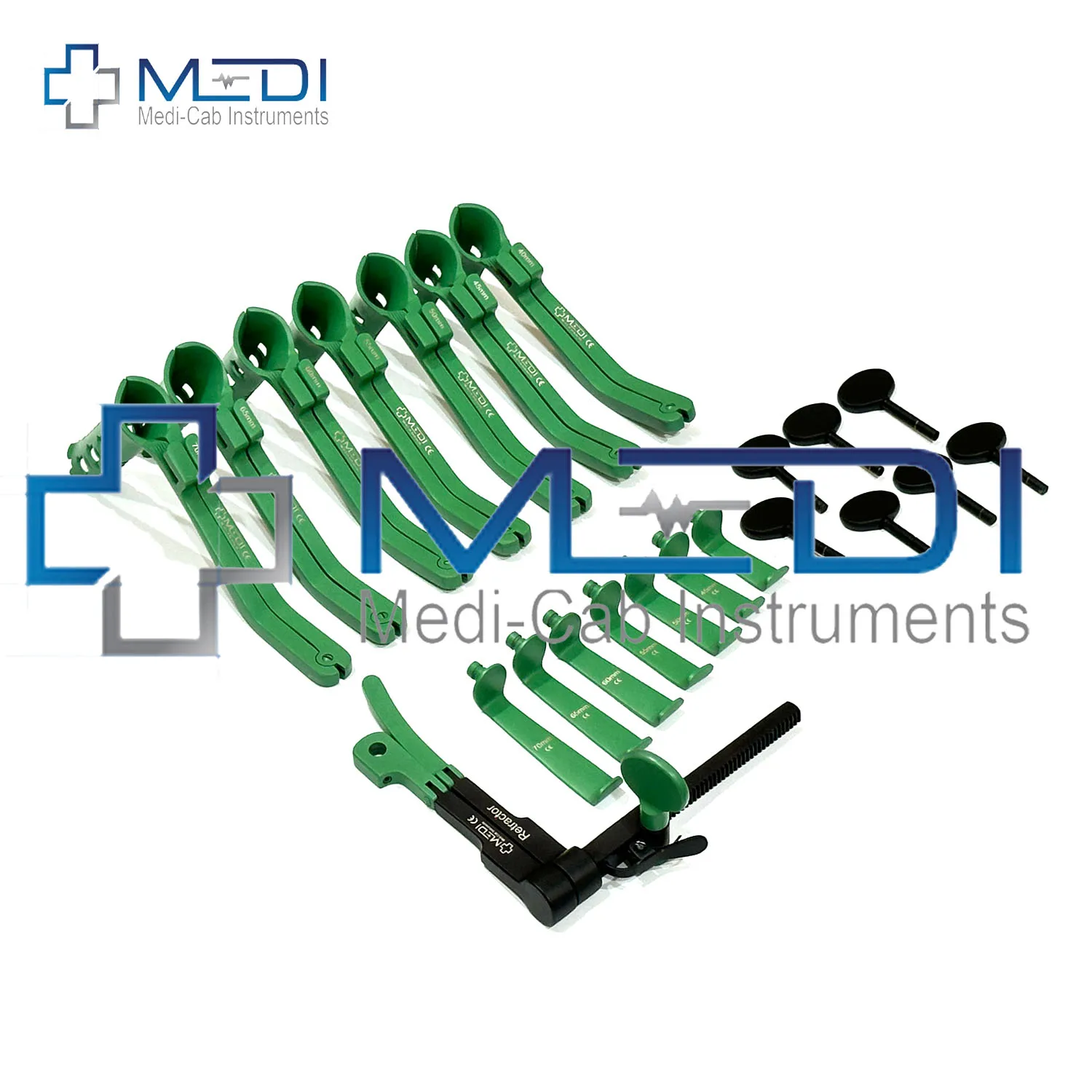 Caspar Micro Lumbar Discectomy Retractor Set for Spinal Surgery