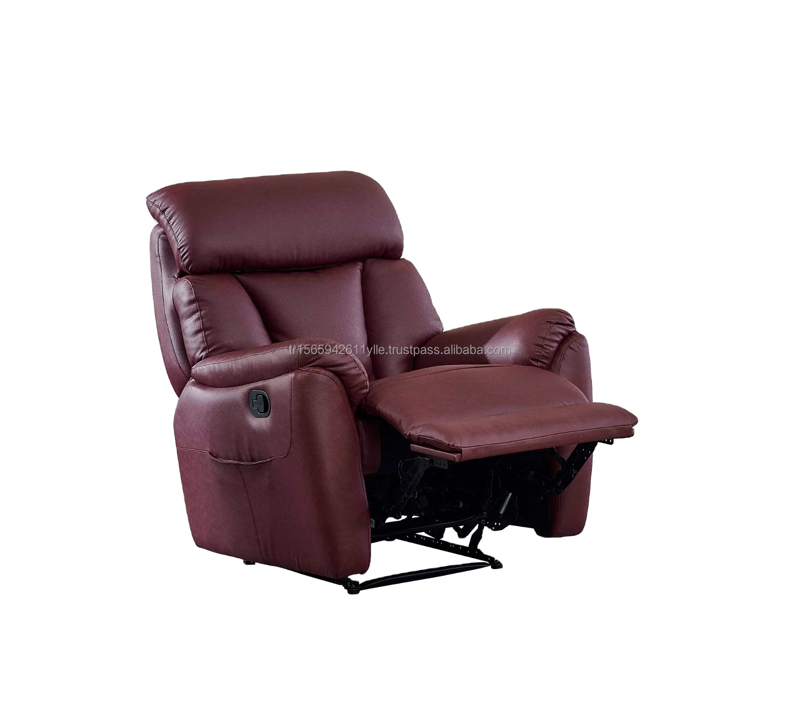 Lord Modern Recliner One Seat Design With Extendable Feature Metal ...
