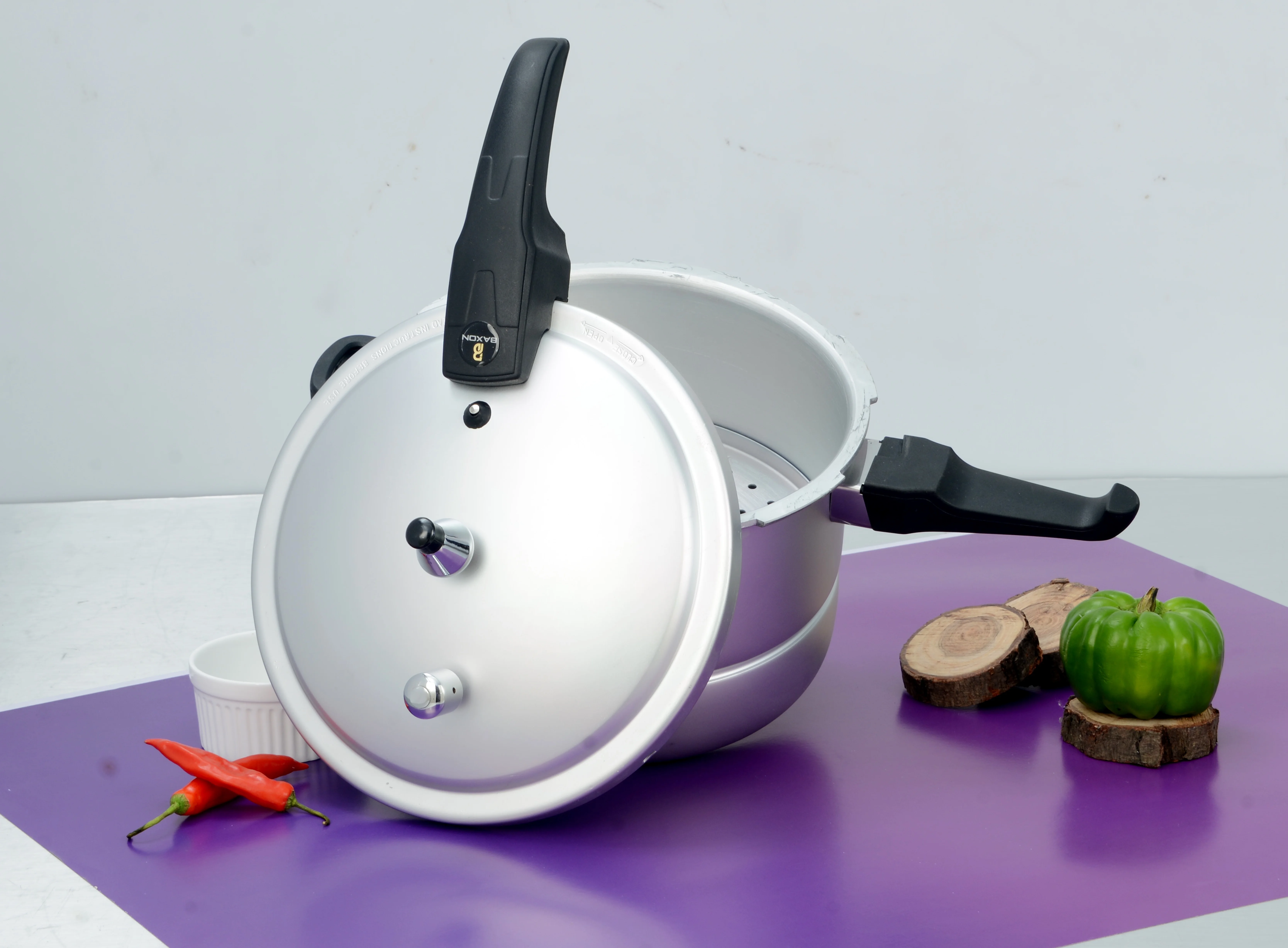 Aluminum Pressure Cooker+ Steamer 7 Litres Premium Quality Factory ...