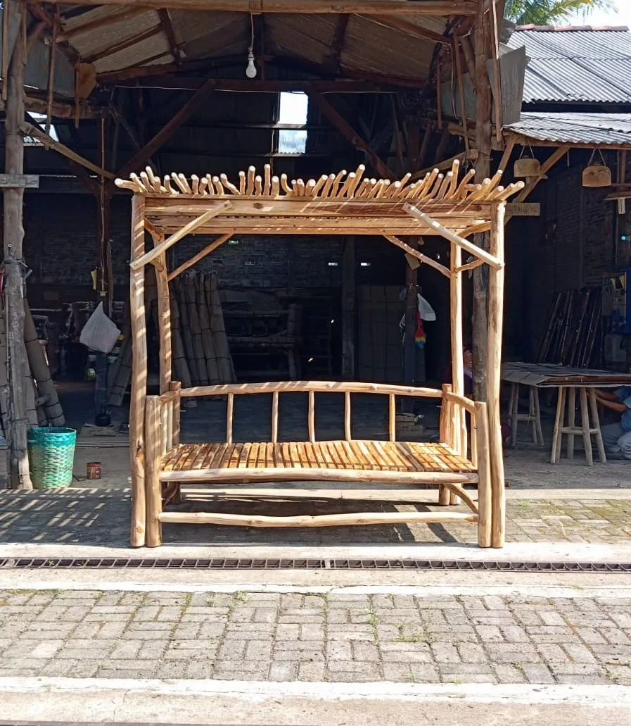 Indonesia Style Outdoor Park Wood Gazebos - Eco-friendly