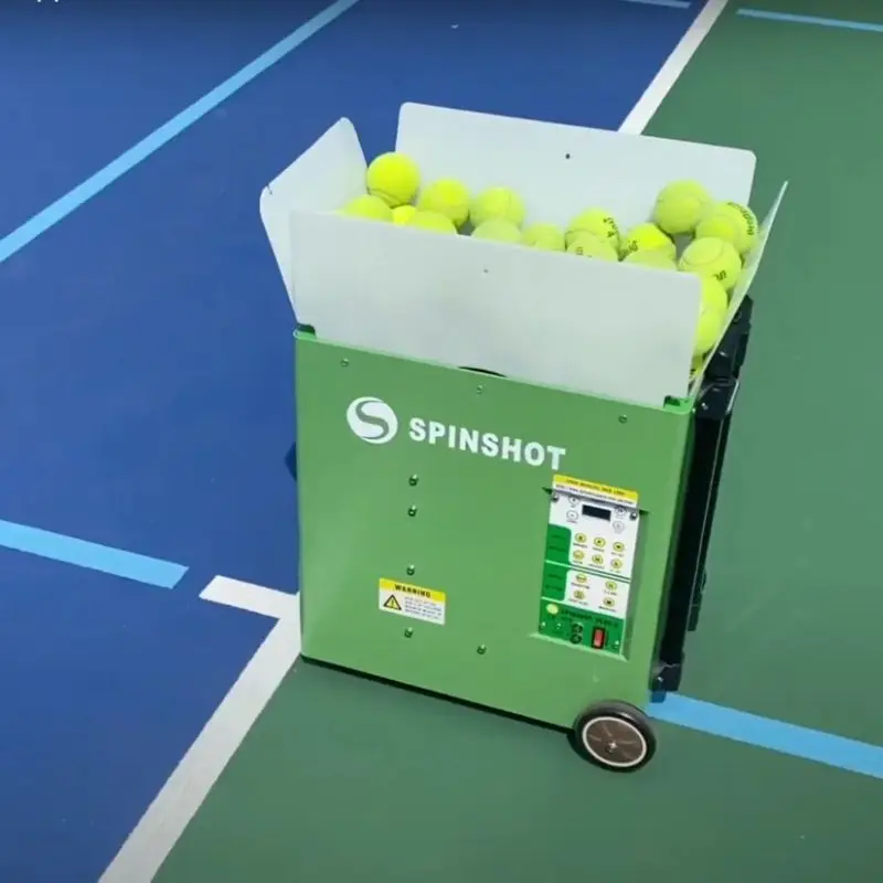 New Service Robot Tennis Serve Machine Smart Auto Tennis Ball Launcher ...