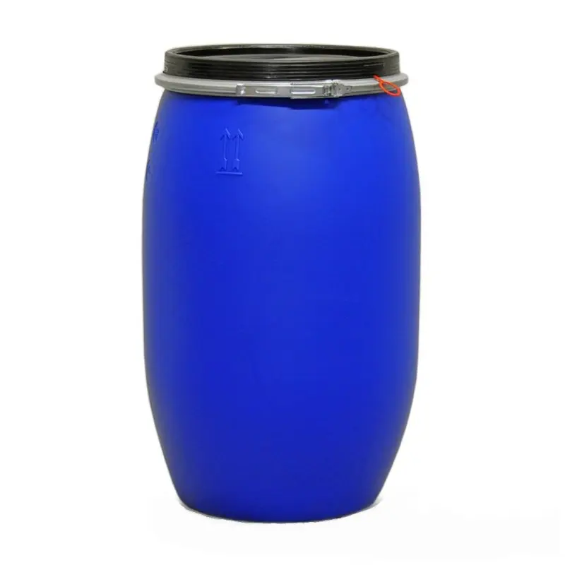 Wholesale Price Plastic Barrel 200l Hdpe Open Top Blue Plastic Drum\55 Gallon Hdpe Heavy Blue ...