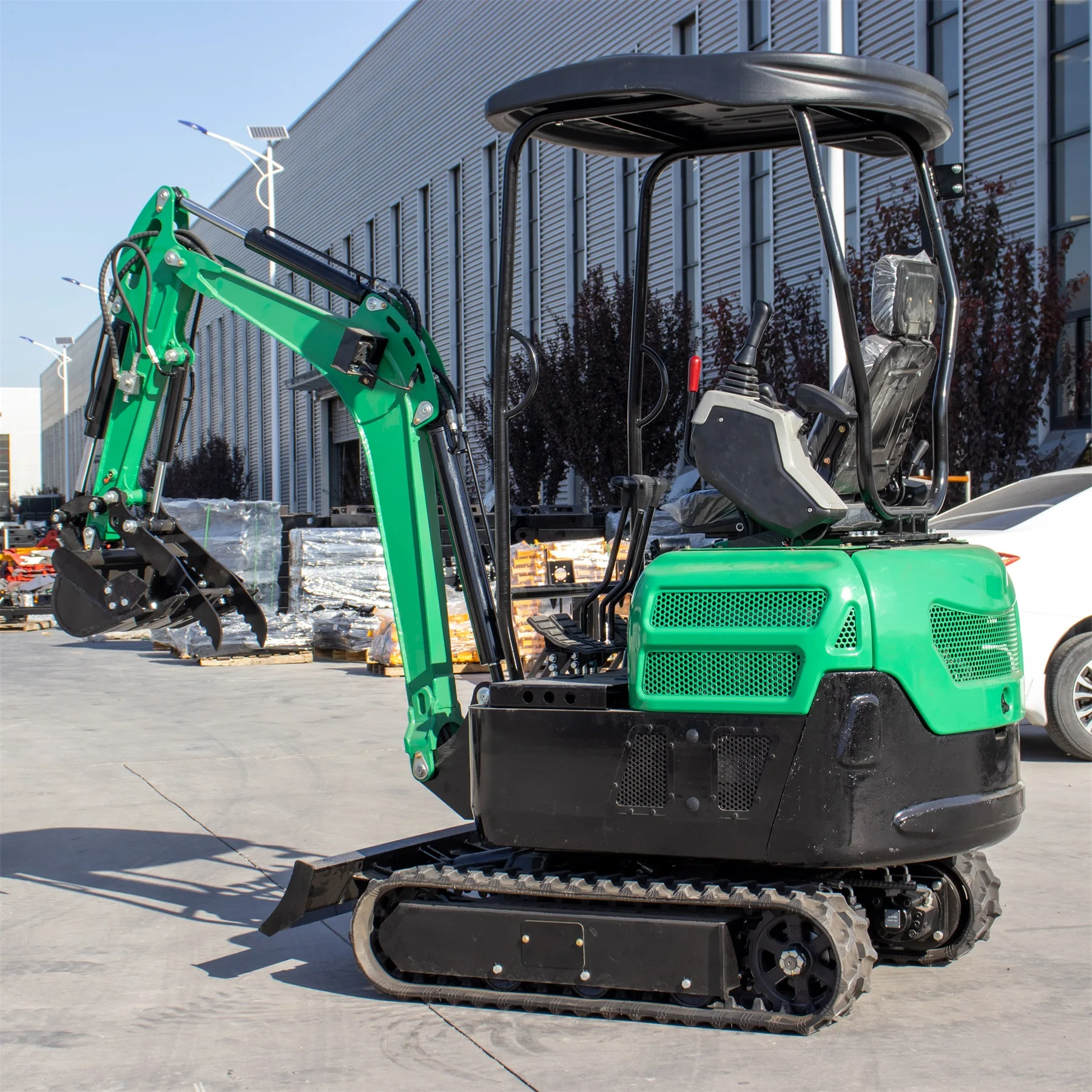 Cheap Mini Bagger Small Digger China Wholesale Compact Excavator 2 Ton ...