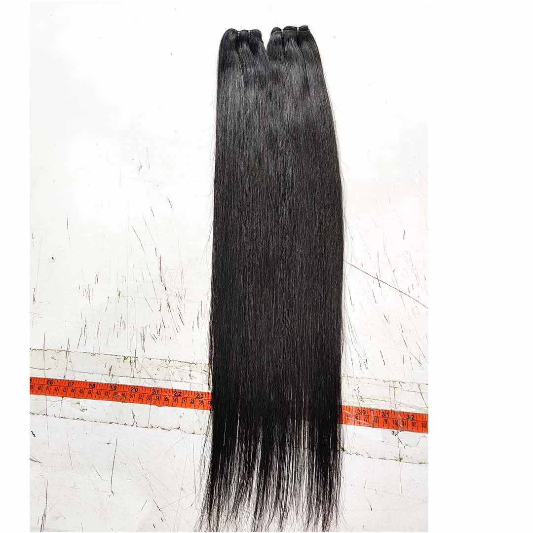 Remy Indian Straight Virgin Temple Hair With Aligned Cuticles 100 Raw