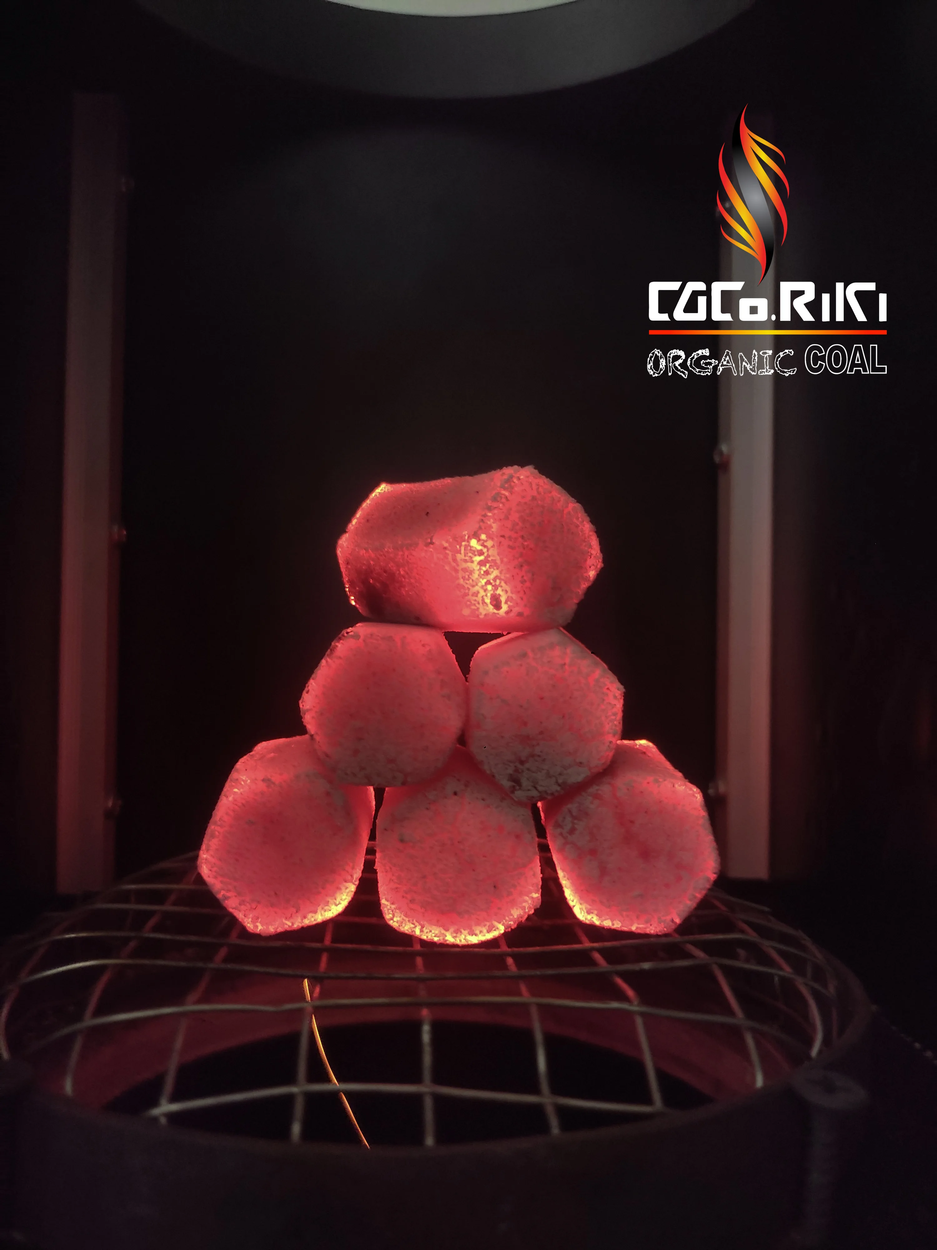 Hookah Charcoal Coconut Shell Charcoal Briquette Smokeless Premium ...