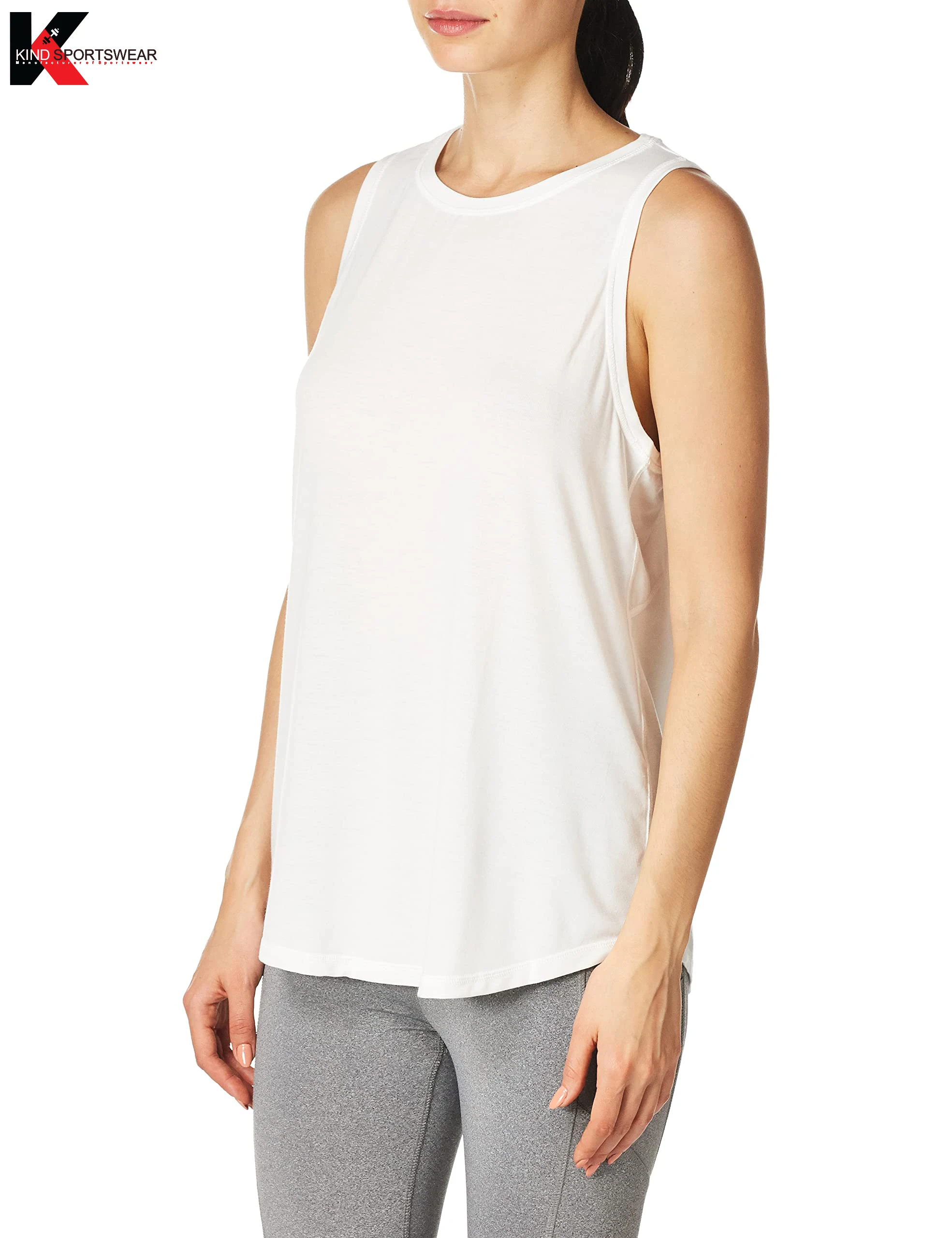 Custom Women Tank Tops Racer Back Summer Sleeves Racer Back Women Tank ...