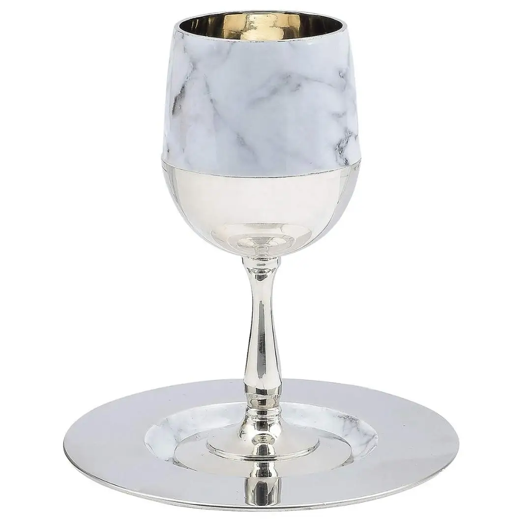 Kiddush Cup With A Modern English Blessing For A Meaningful And ...
