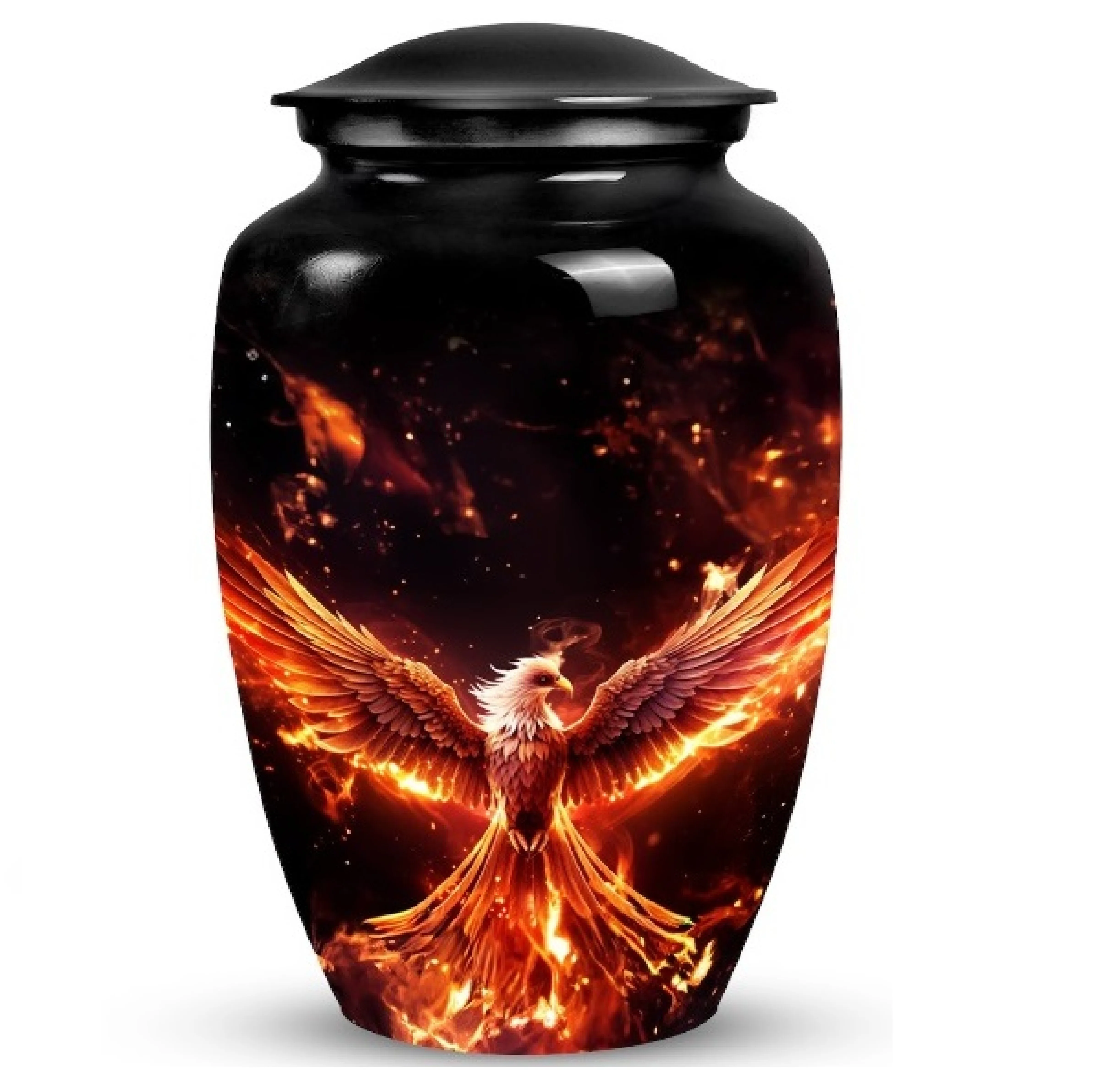 Beautiful Trees Design Aluminium Cremation Urns Metal Funeral Adult ...