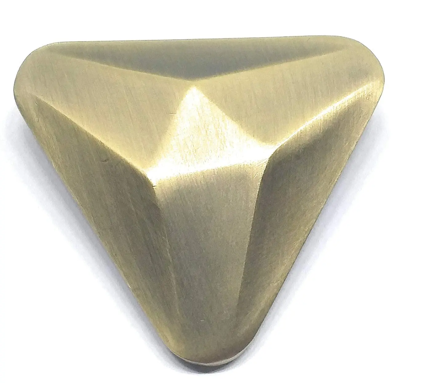 Metal Triangle Shape Knob Pull Cabinet Drawer For Home Dresser Door ...