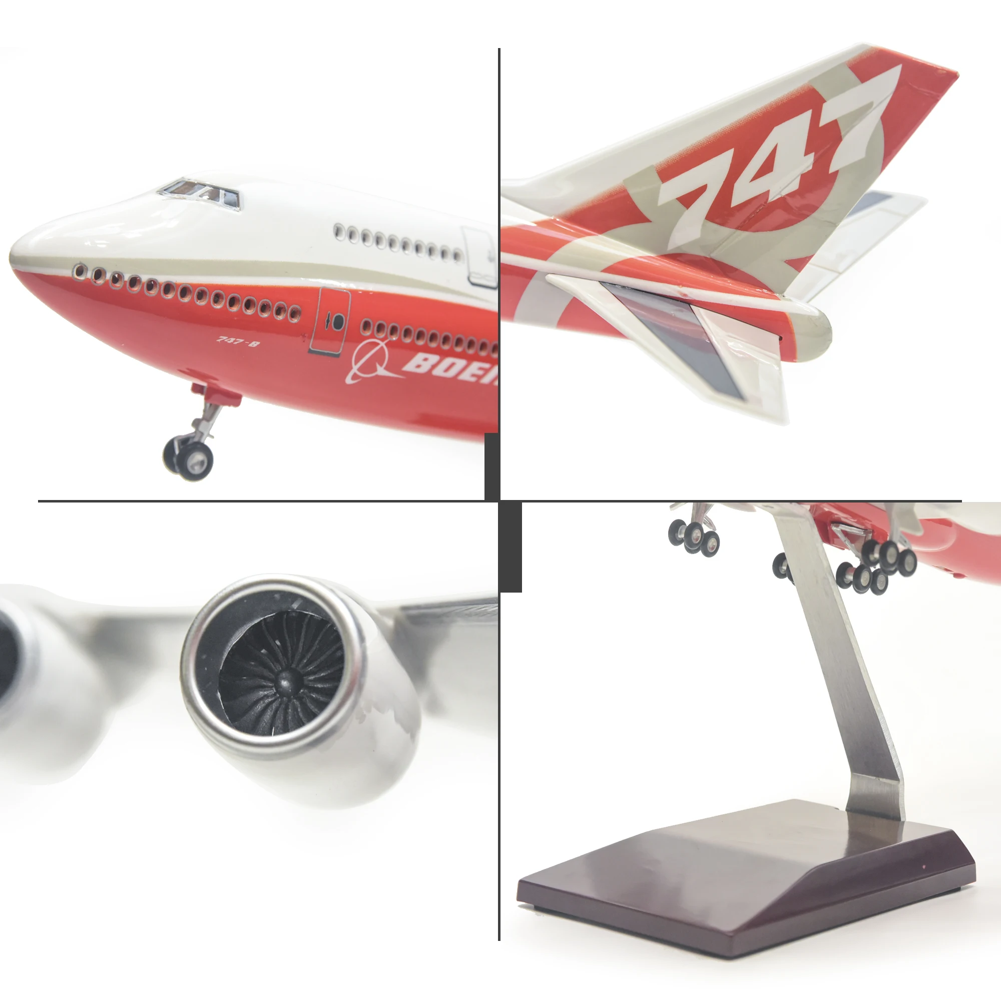 Plane Model - Boeing B747-8 1/150 Resin Aircraft Figurine