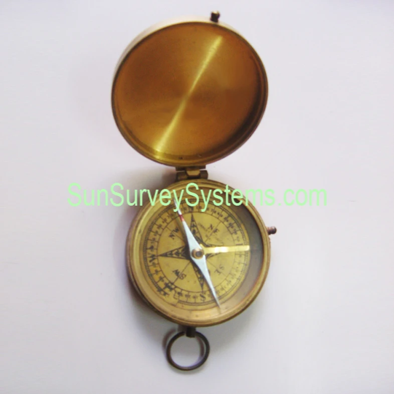 Nautical Vintage Brass Marine Compass Navigation Compass Brass ...