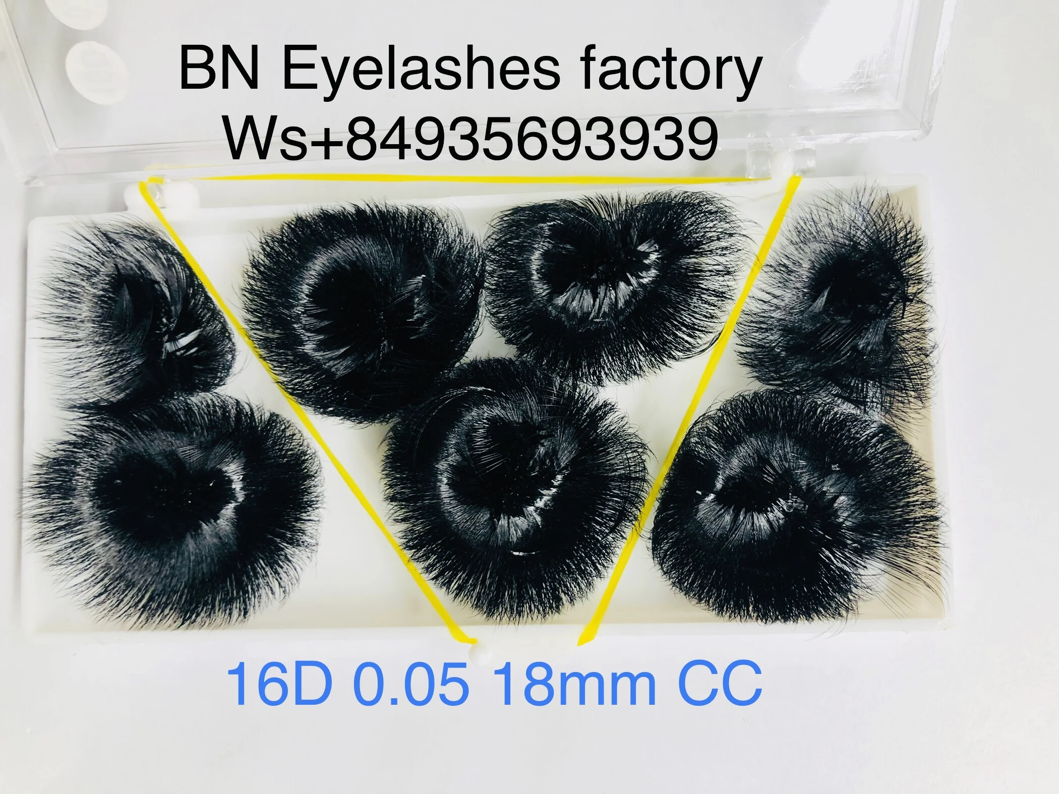 Premade Handmade 16d 18d 20d Premade Fans Lashes Russian Mega Volume ...