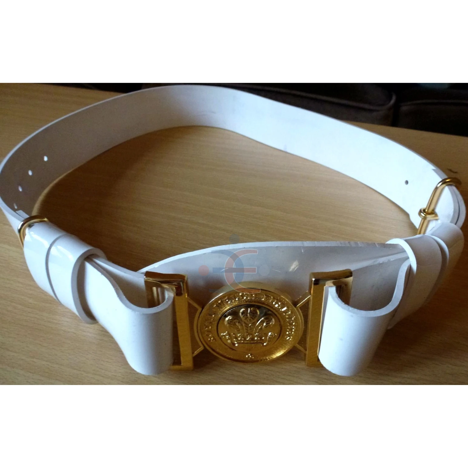 Men's Tactical White Belt Outdoor Security Guard Forces Officers Parade ...