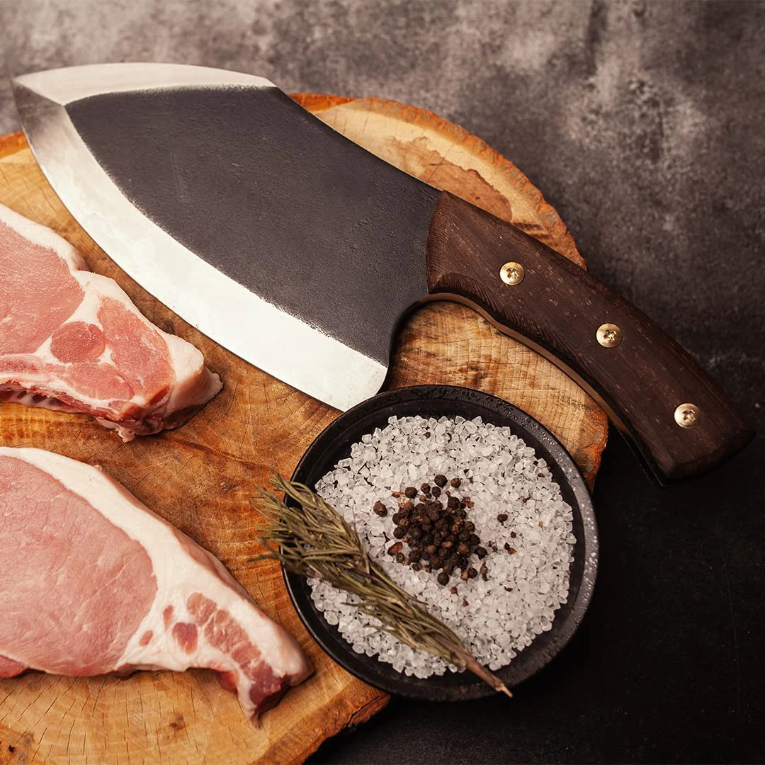 Stainless Steel Butcher Meat Cutting Cleaver Knives