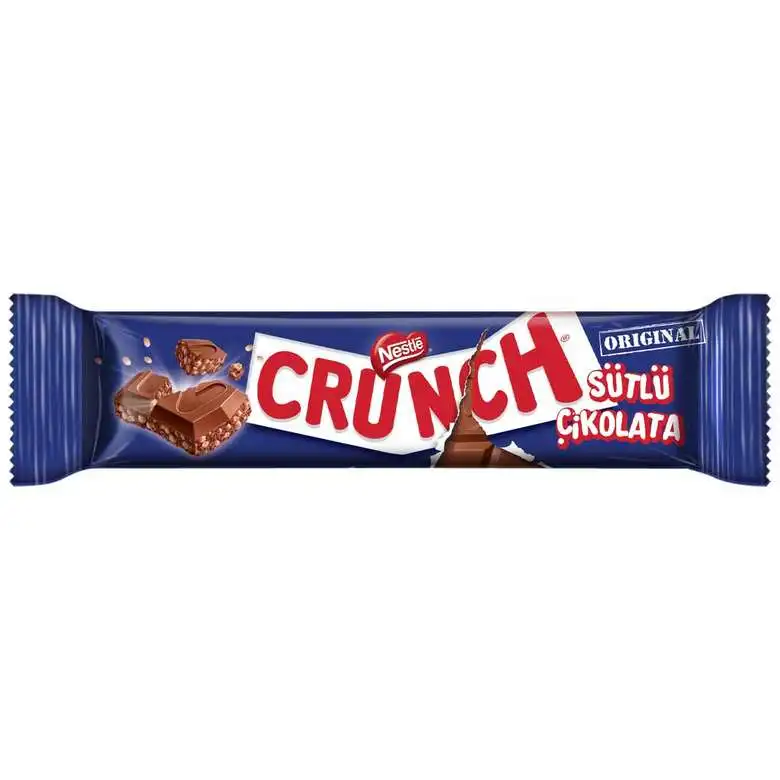 Nestle Crunch Milk Chocolate with Crisp Rice - Bulk 1584g Candy Pack ...