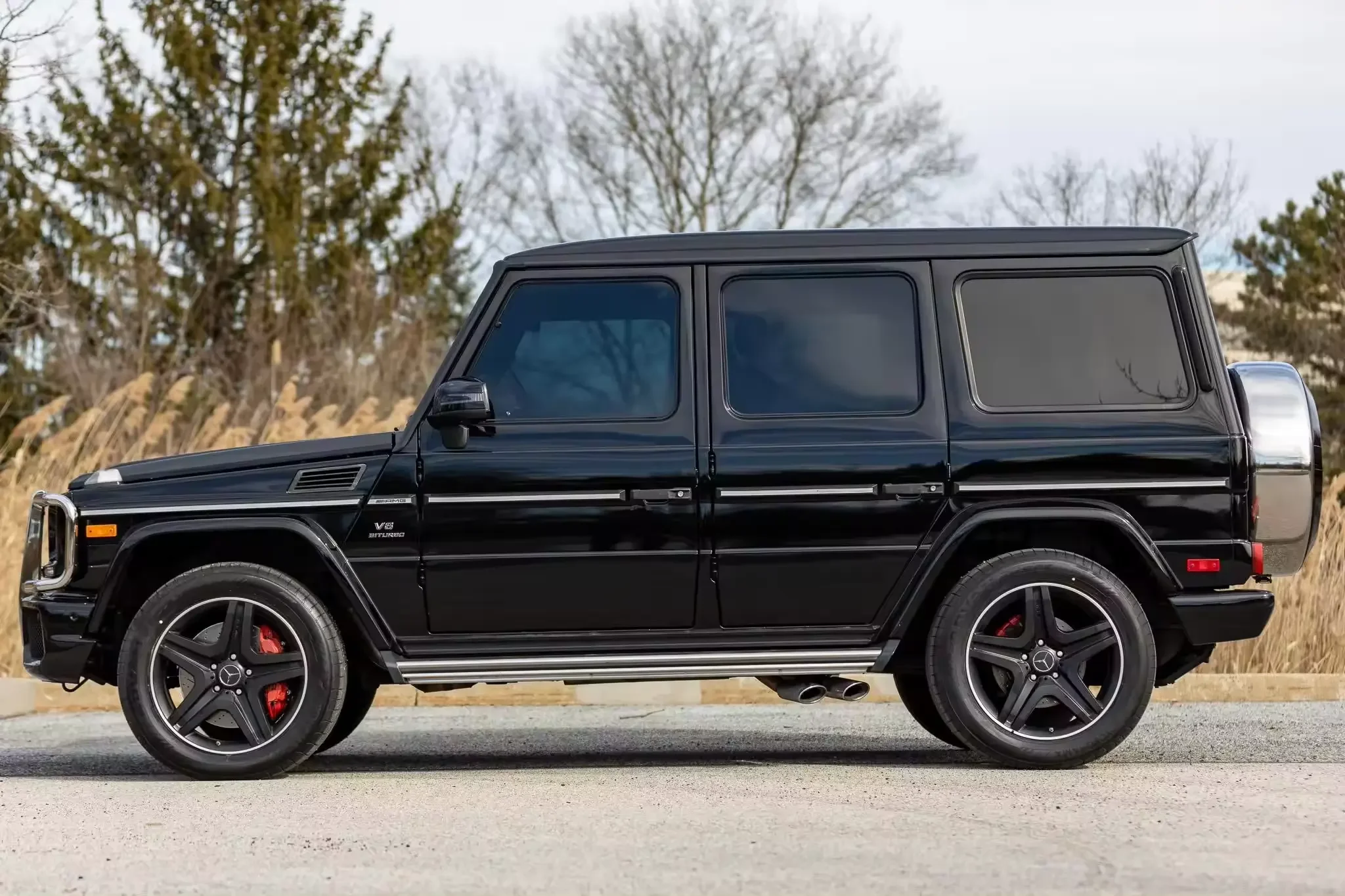 Neatly Used 2015 Merc-edess-Benz G63 AMG 536-hp Twin-Turbo V8 4WD ...