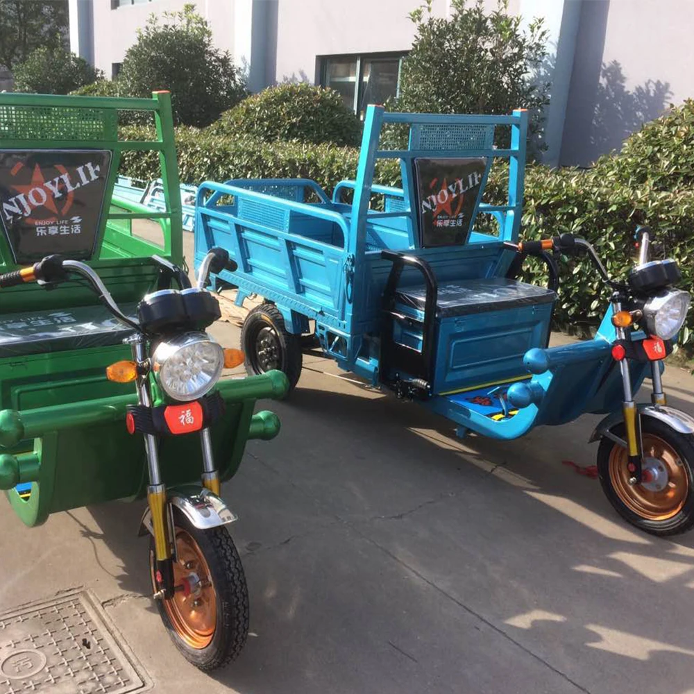CE China High Quality Cargo Tricycle/three Chinese Three Wheel Electric ...