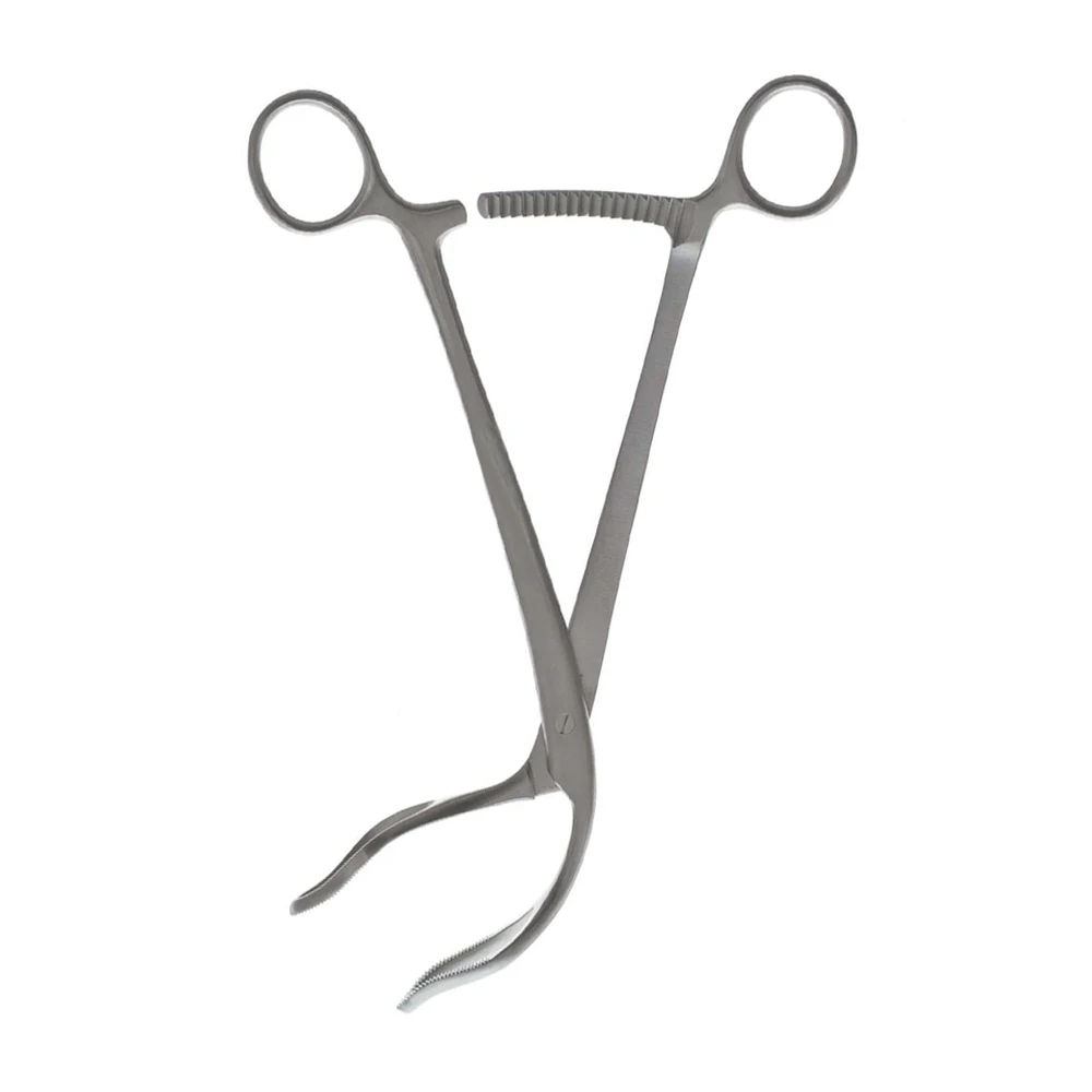 Somers Uterine Elevating Forceps Curved Mirror Finish Stainless Steel ...