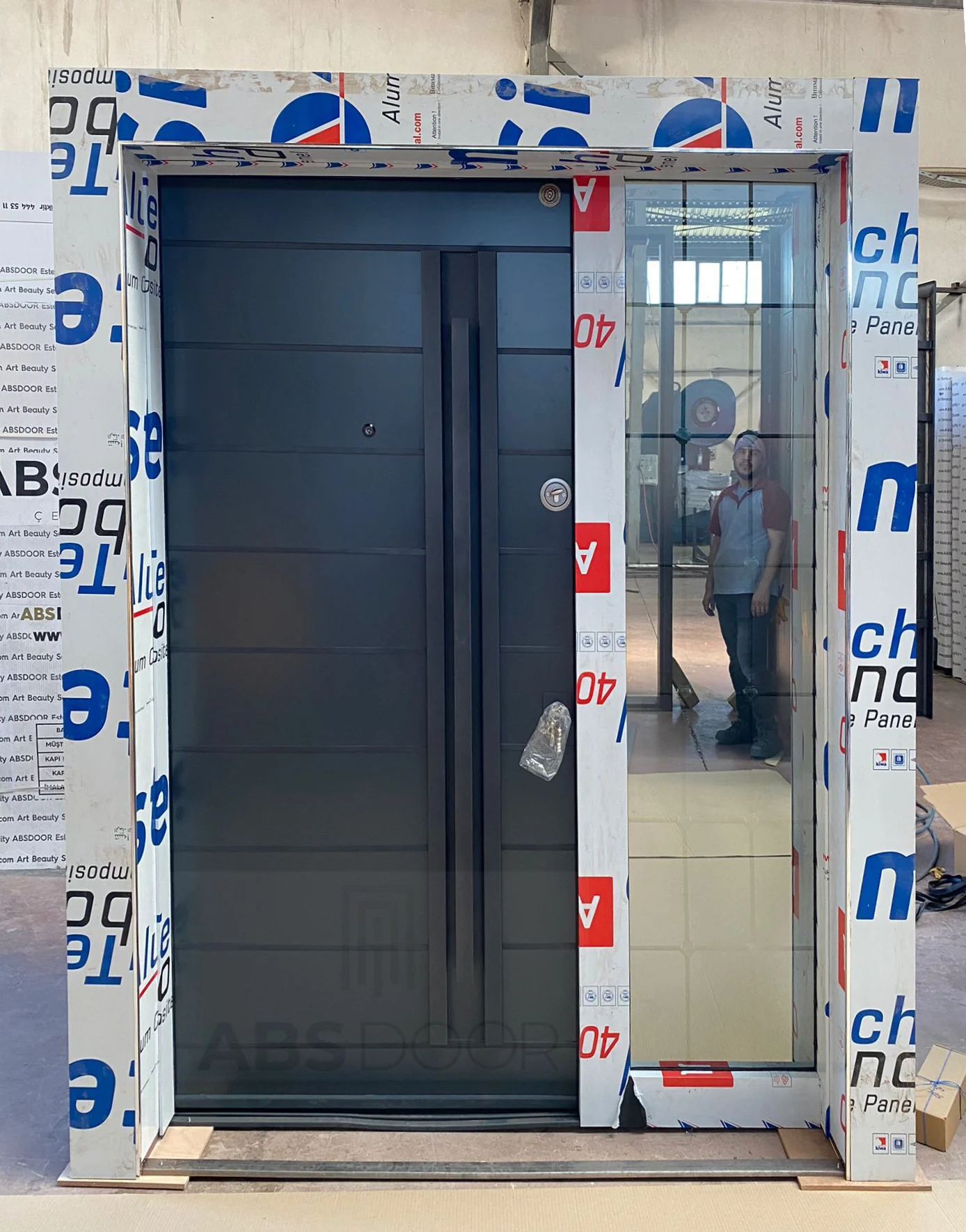Absdoor Pandora Weatherproof Aluminium Composite And Glass Steel ...