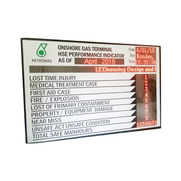 Malaysia Origin LTI HSE Board Type1 Improved Visibility Even in Low ...