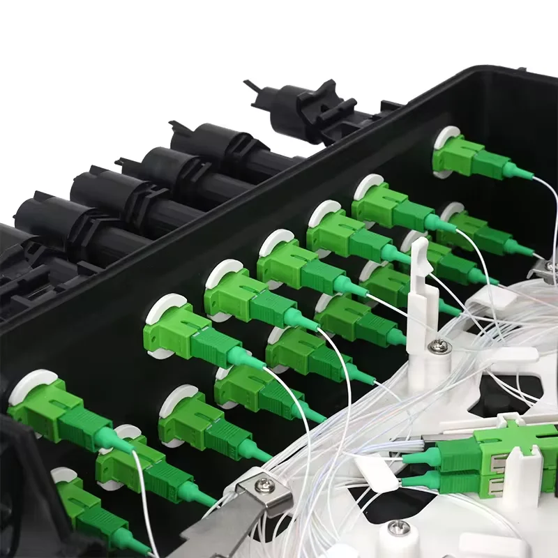 16port Nap Fdb Cto Abs Fiber Terminal Box Waterproof Long Adaptor Fiber ...