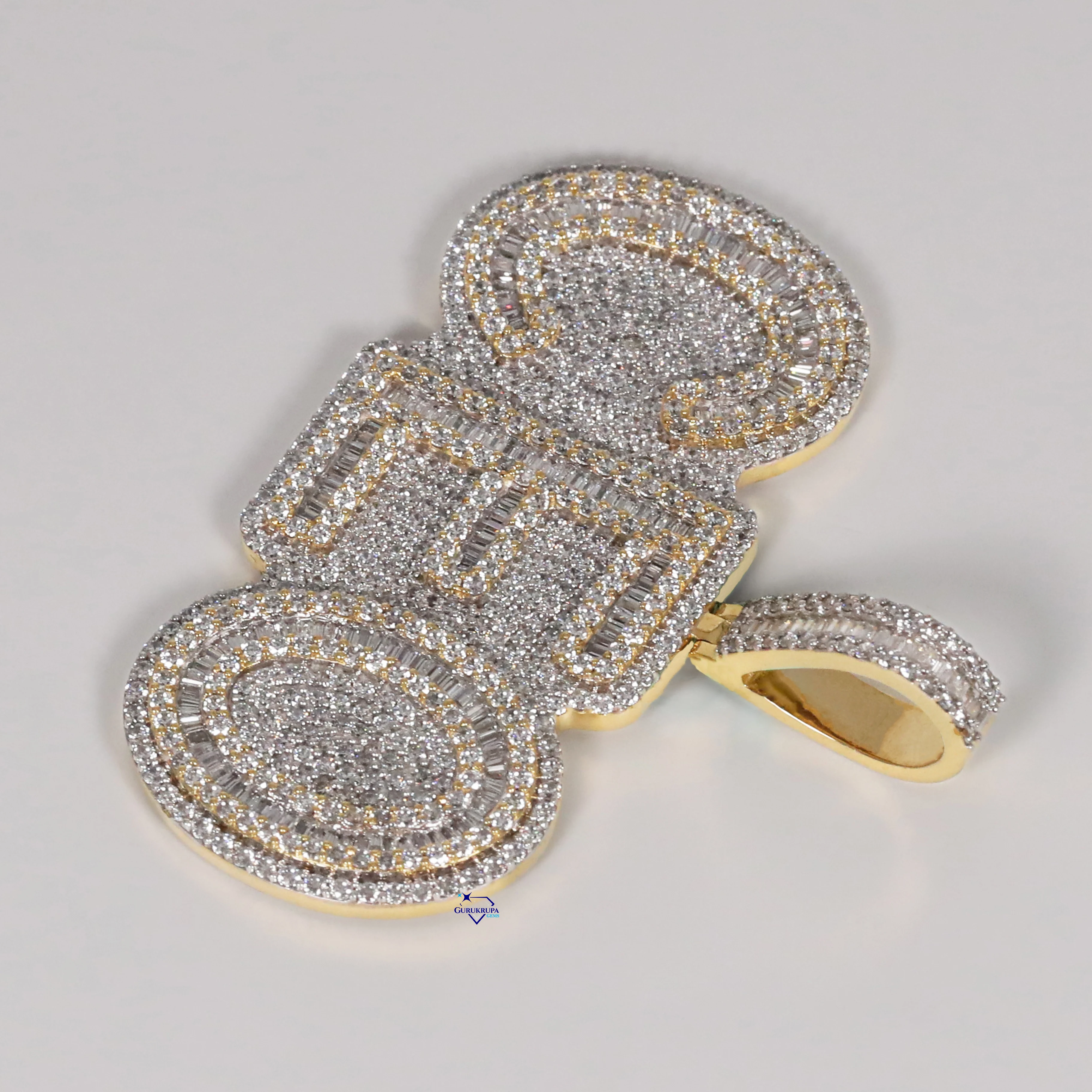 Express Individual Style With Round Cut 925 Sterling Silver Custom ...