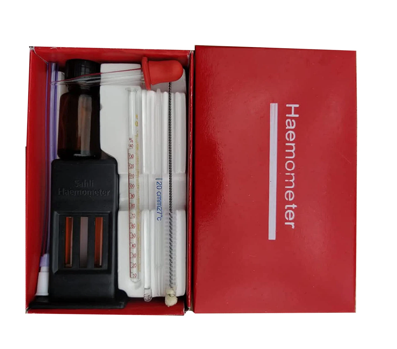 Sahli Haemoglobinometer การทดสอบเลือด Sahli Hectometer เครื่องวัดความ ...