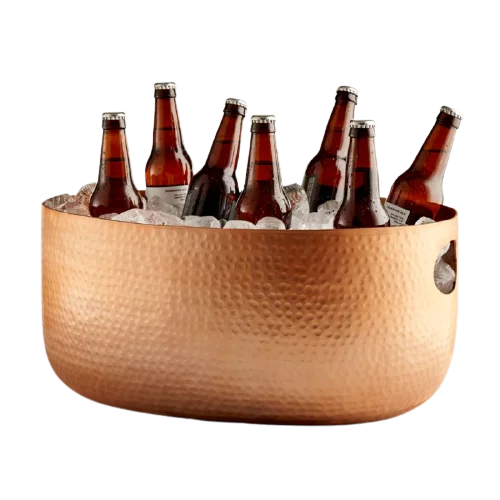 Top Selling New Design Metal Wine Cooler And Wine Tub Large For Home ...