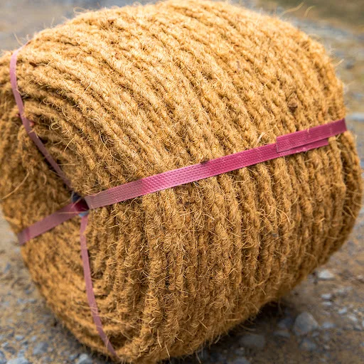 VIETNAM COCONUT COIR ROPES for GEO- TEXTILE WEAVING BROWN COCO FIBER ...
