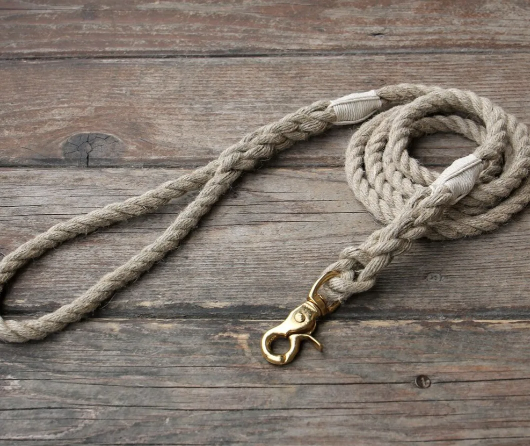Custom Rope Dog Leash - Handmade, Natural Pet Leash, Rope Leash ...