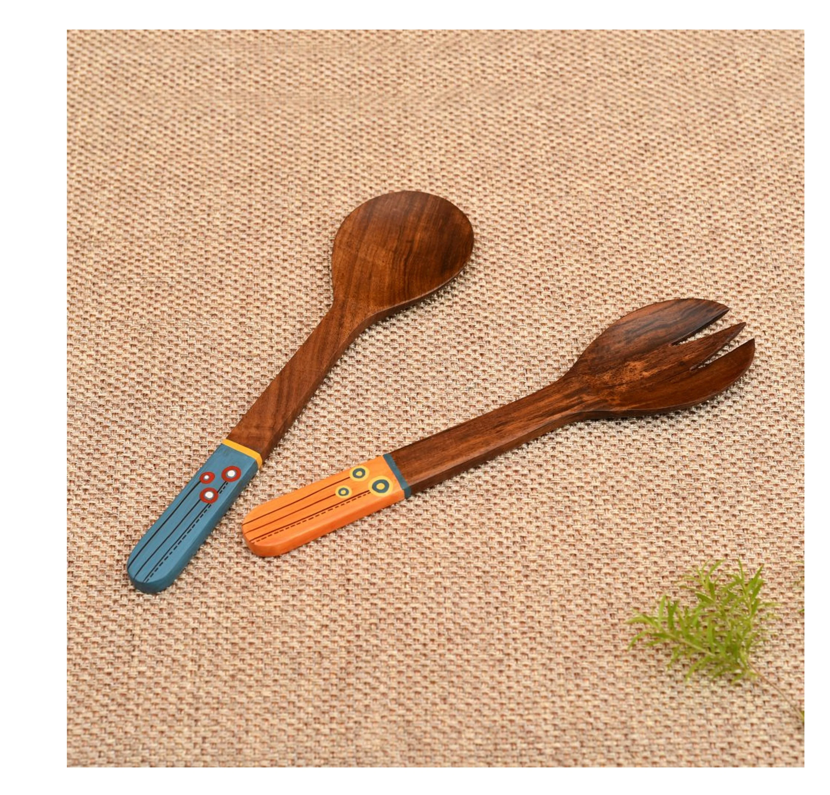 Kitchen Utensil Set Eco-Friendly Non-Stick Wood Spatula and Spatulas ...