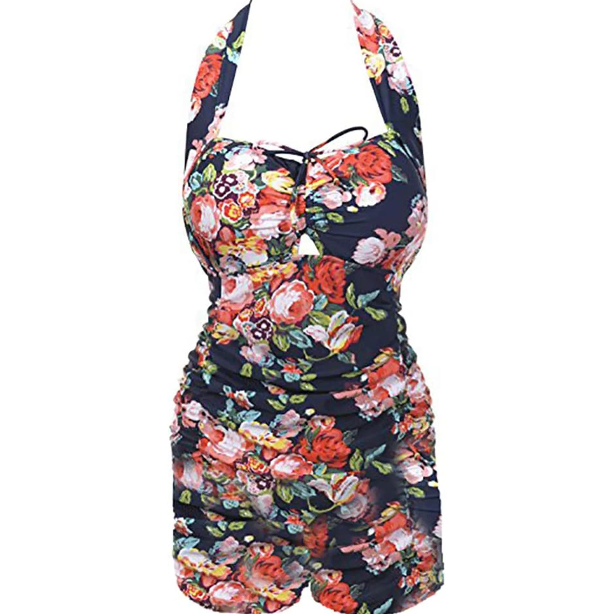 Womens Swimwear Illusionists Circe Soft Cup Tummy Control One Piece