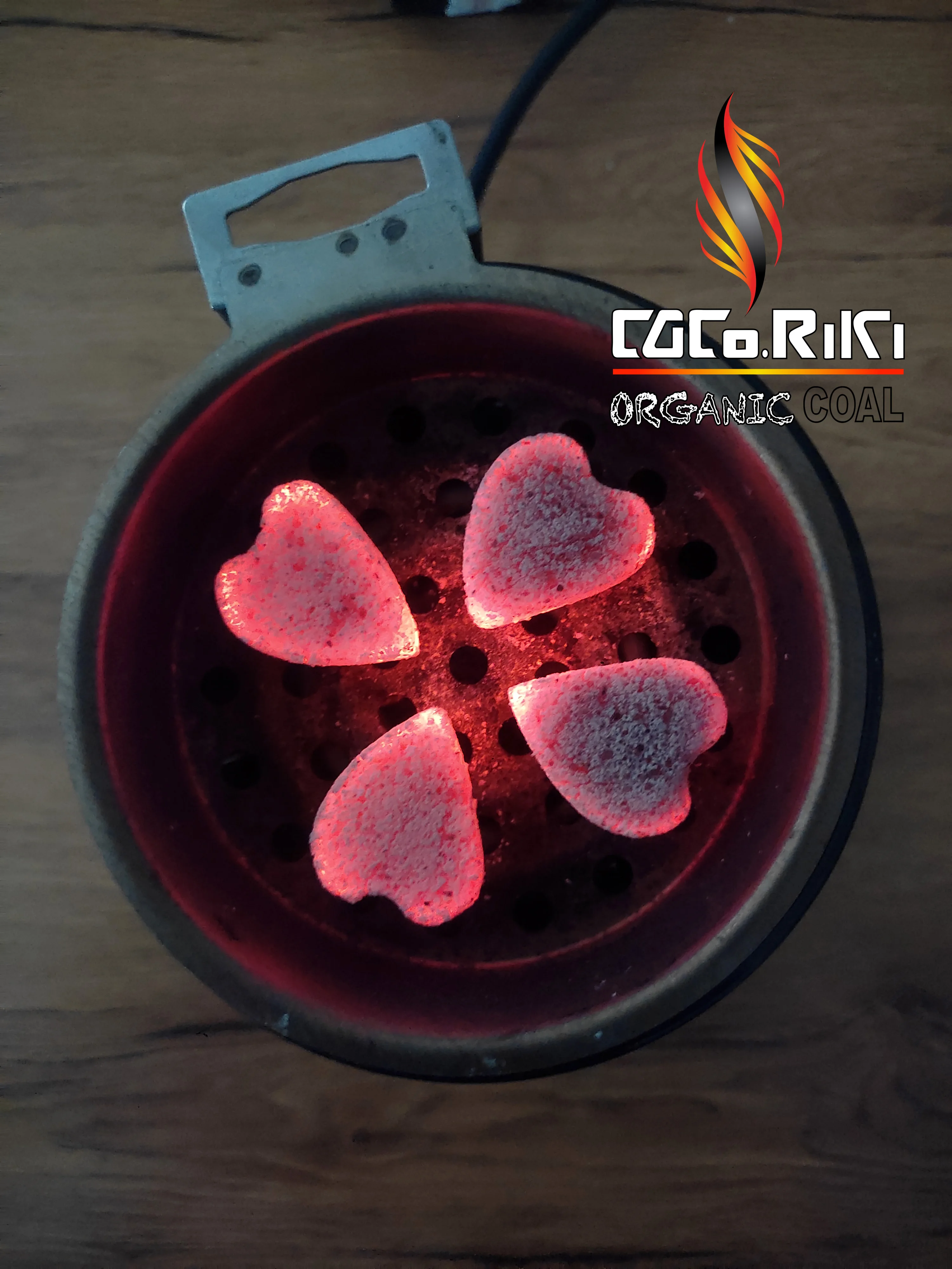 Heart Shape Charcoal Briquettes For Hookah Shisha Made With Coconut ...