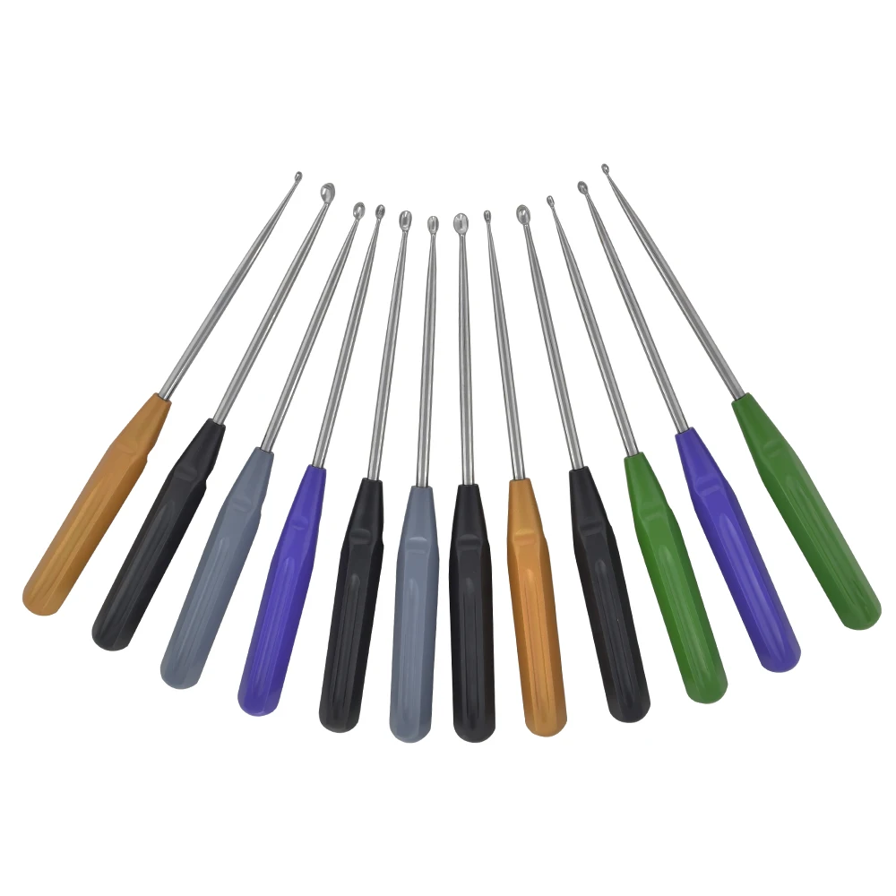 Cervical Bone Curettes Set Orthopedic Bone Curette Set Spine Surgery ...