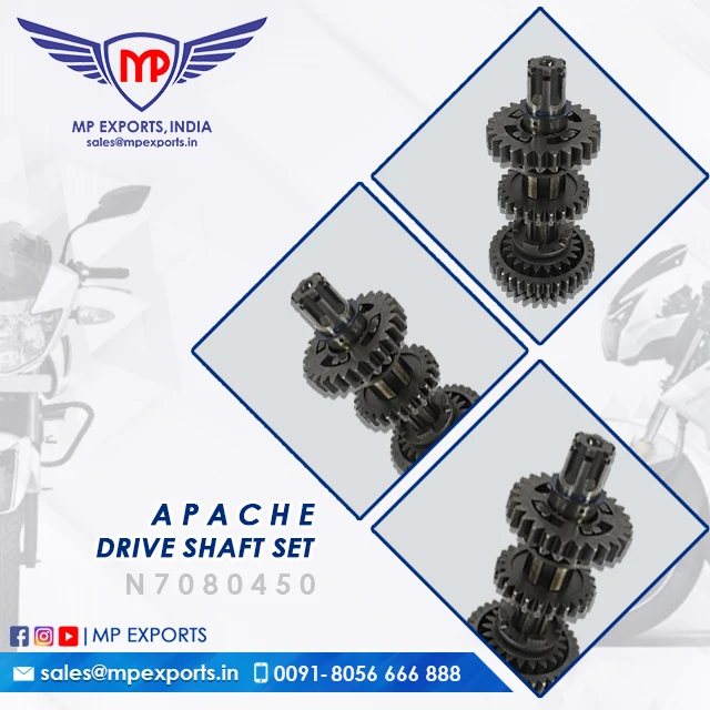 DRIVE SHAFT SET for TVS Apache RTR - Spare Parts for Guatemala